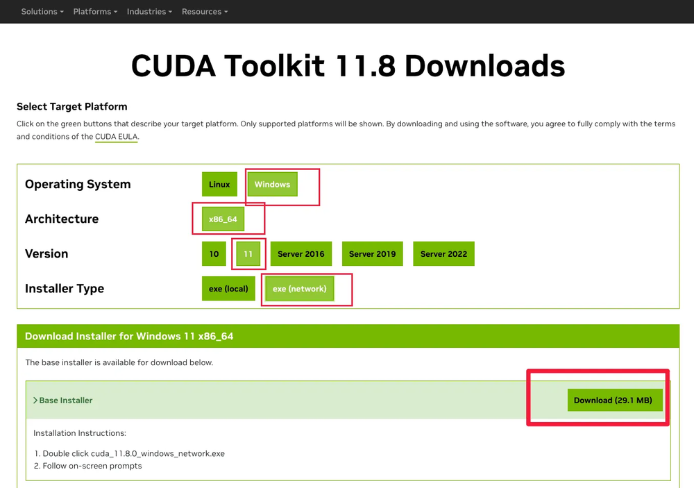 Windows CUDA 与 CUDNN 的安装与版本查看详细教程